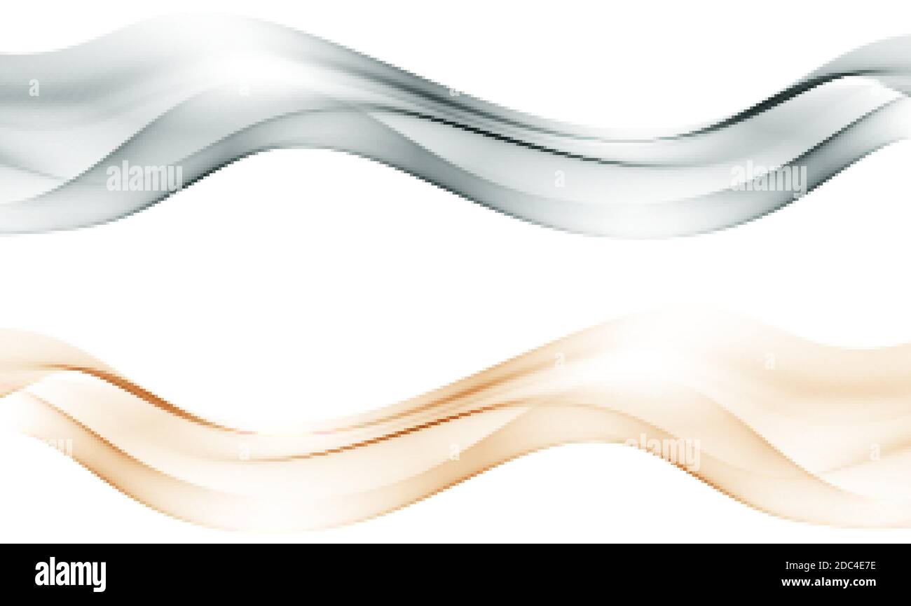 Set of wavy banners Wave flow abstract Stock Vector Image & Art - Alamy