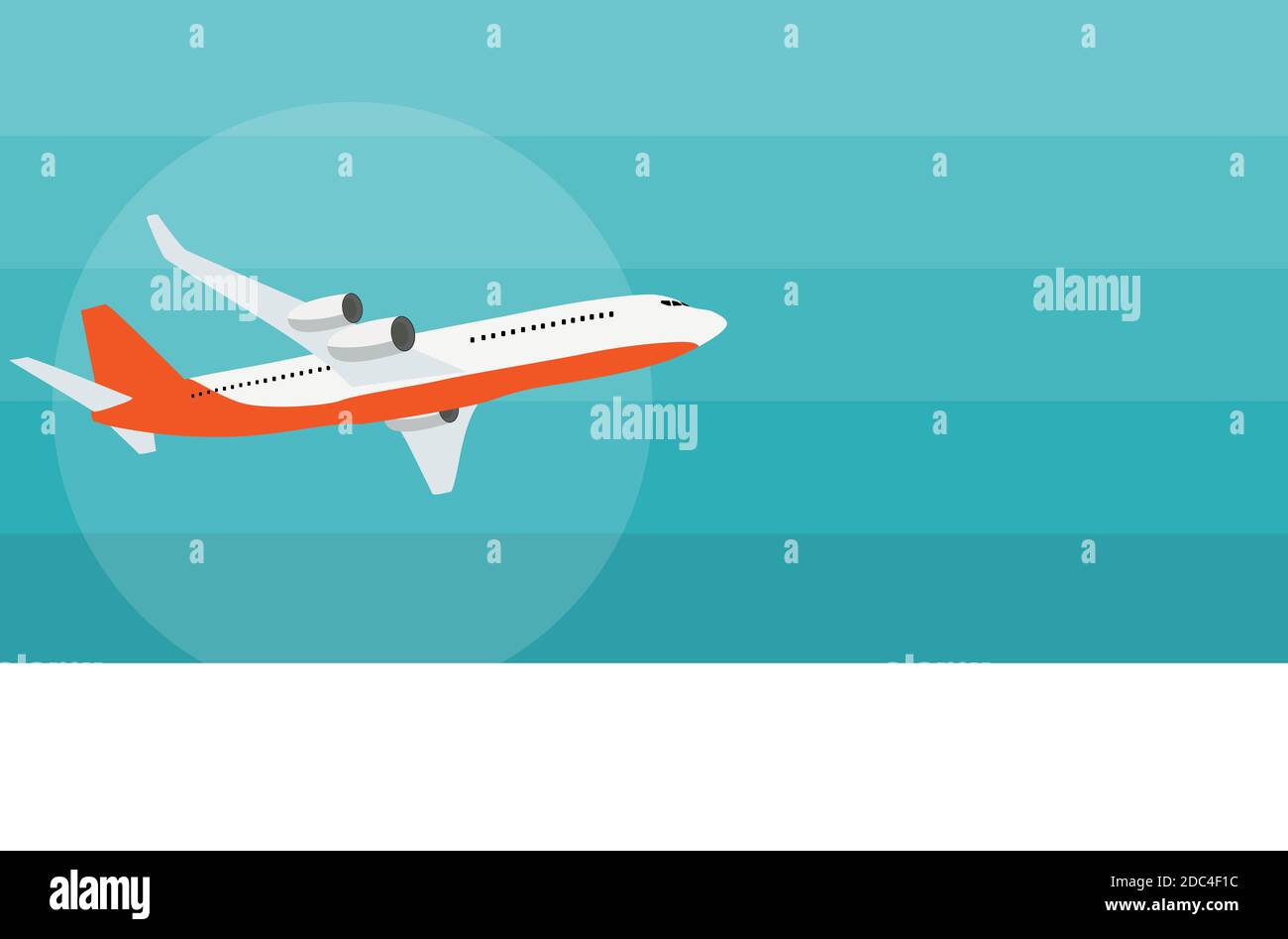 Flying airplane express delivery shipping concept. Illustration Stock ...