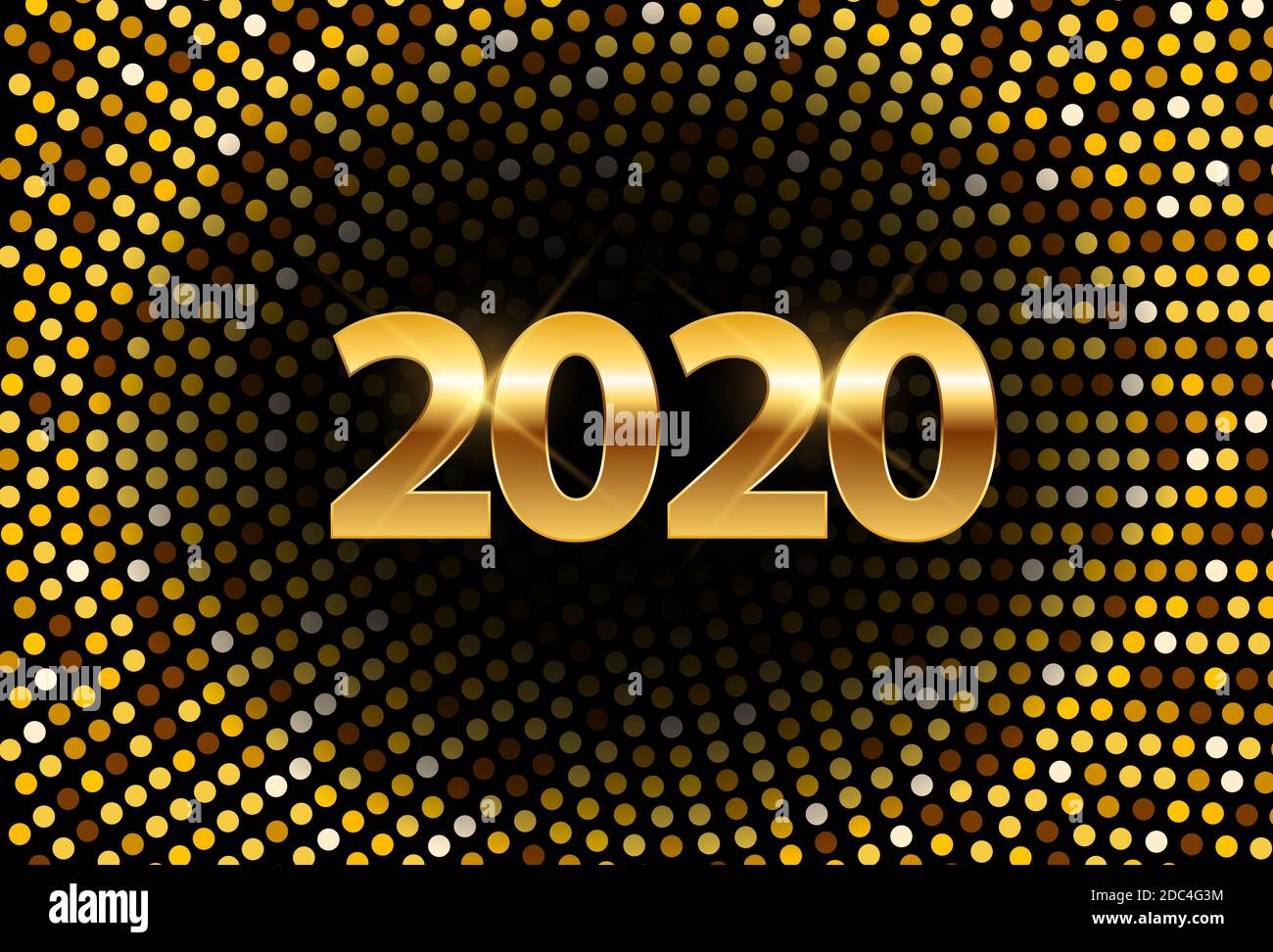 2020 New Year Background. Illustration Stock Photo - Alamy