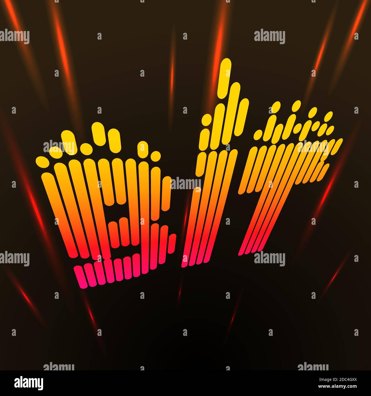 Mobile disco dj sound Stock Vector Images - Alamy