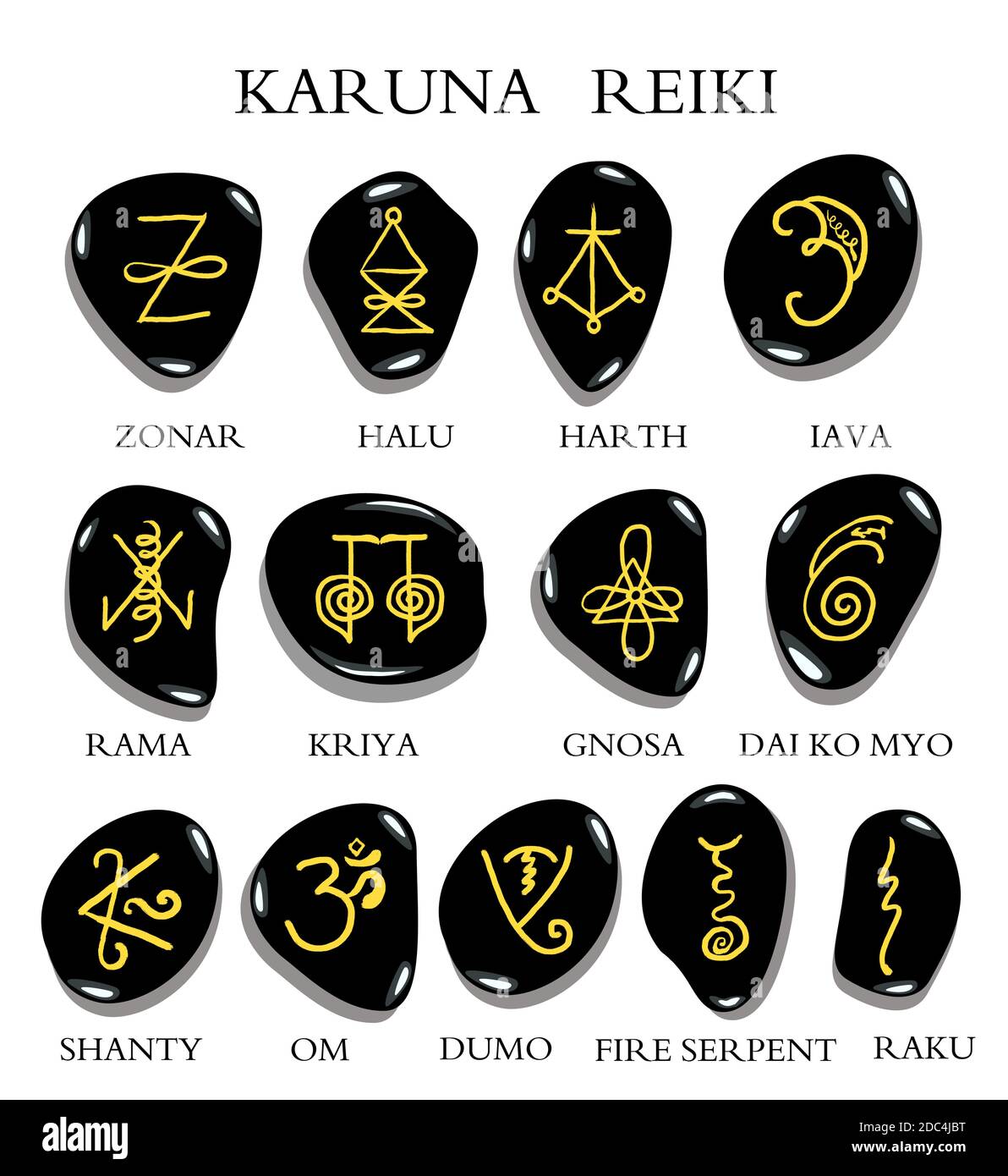 Reiki vector vectors hi-res stock photography and images - Alamy