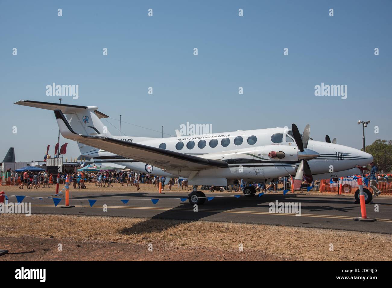 Darwin, NT, Australia-August 4,2018: Pitch Black event at the RAAF base ...