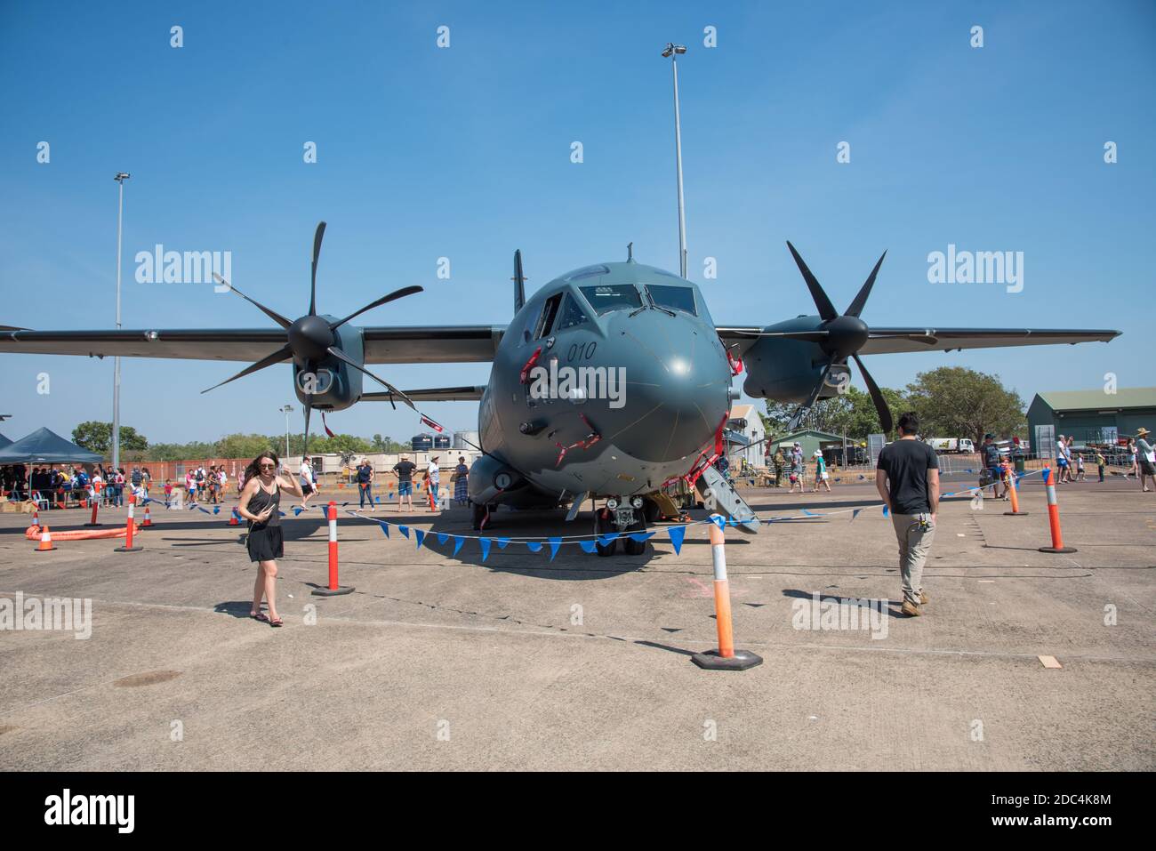 Darwin, NT, Australia-August 4,2018: Pitch Black event at the RAAF base ...