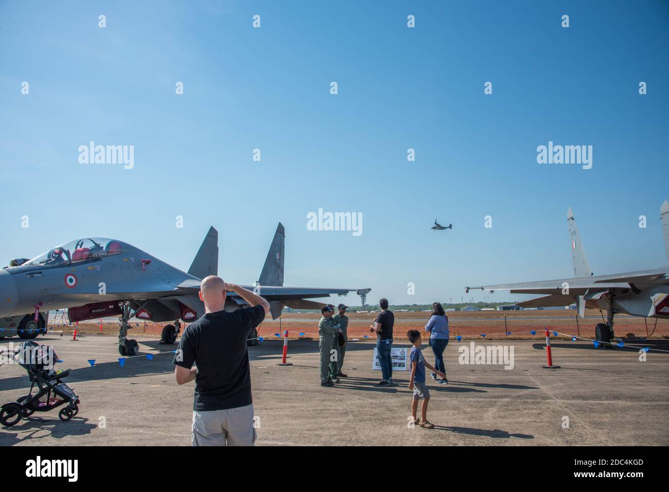Darwin,NT,Australia-August 4,2018: Military fighter jet and another ...