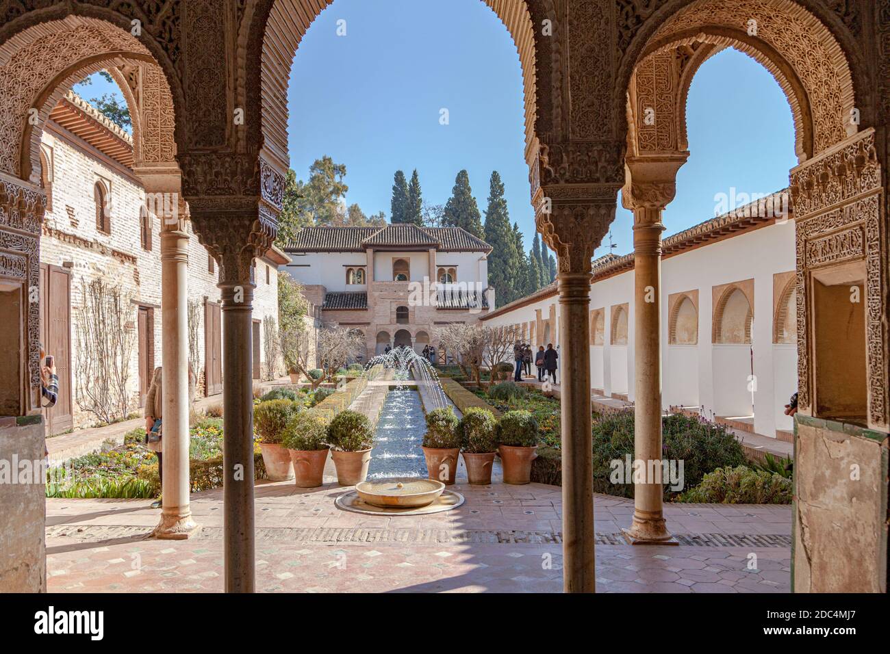 The Alhambra is a palace and fortress complex located in Granada ...