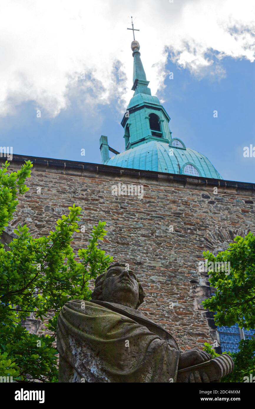 St Anne's Church, Annaberg-Bucholtz, Saxony, Germany where martin ...