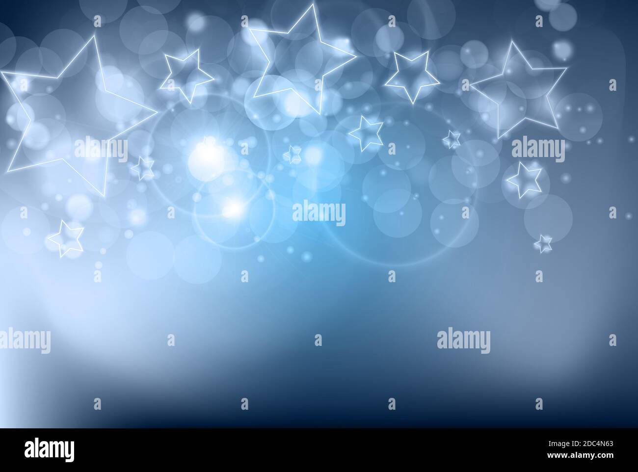 Abstract Glossy Neon Star Background. Illustration Stock Photo - Alamy