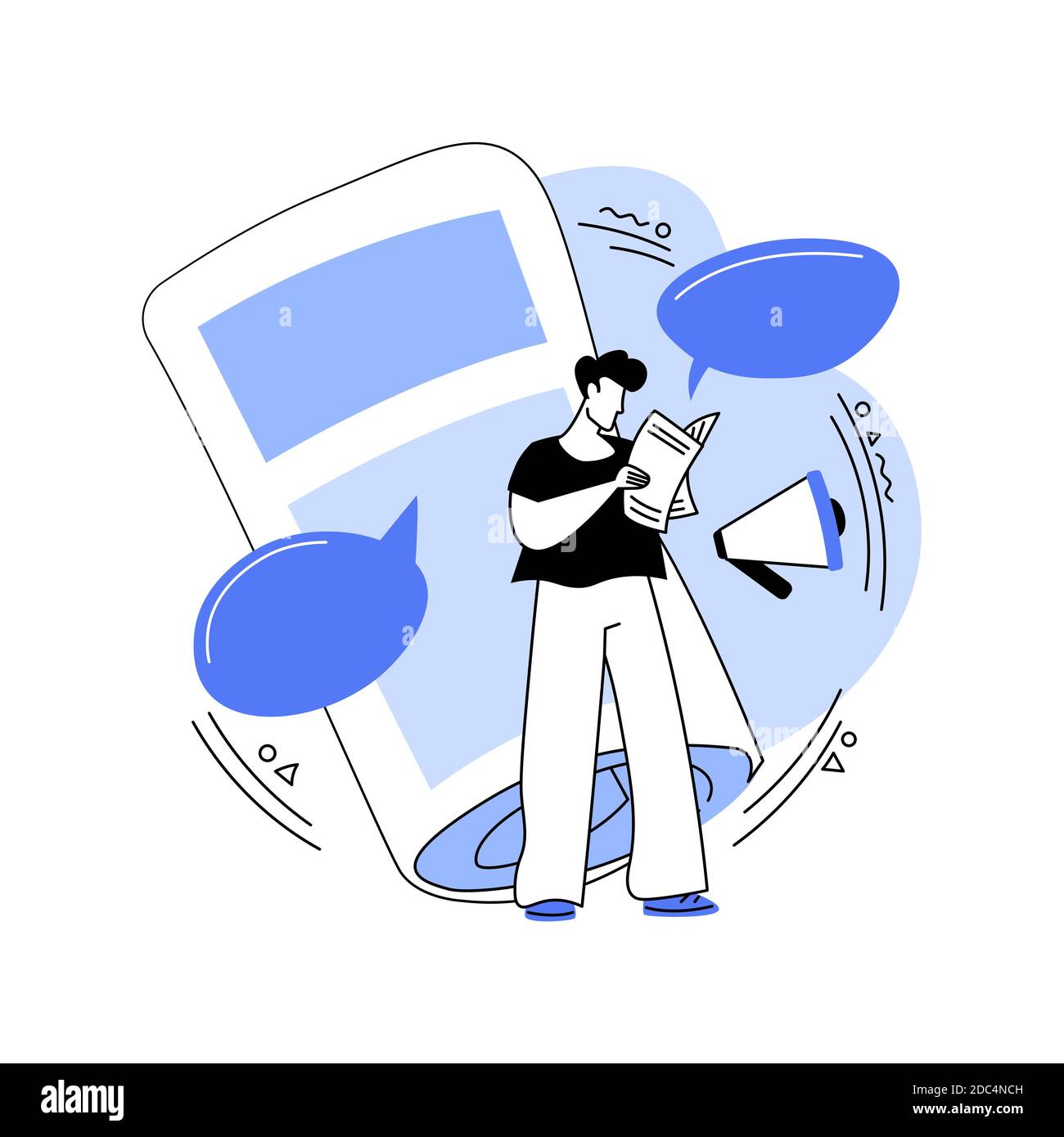 Magazine articles Stock Vector Images - Alamy