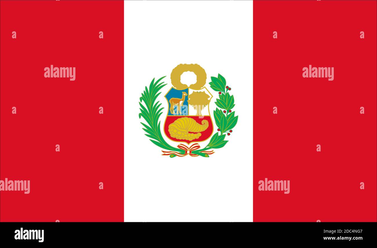 Official peru flag hi-res stock photography and images - Alamy
