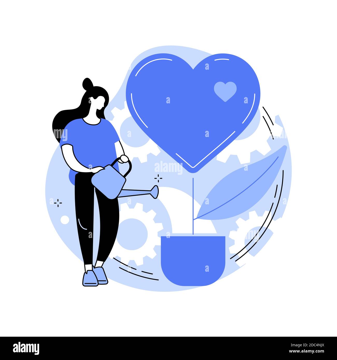 Donation abstract concept vector illustration Stock Vector Image & Art ...