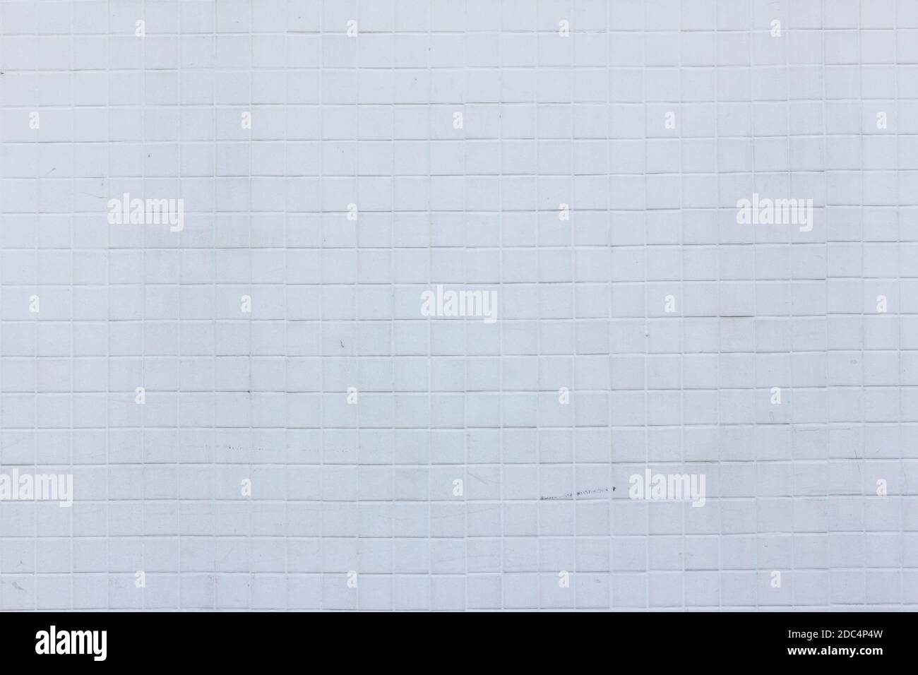 White dirty tiles background, with square pattern Stock Photo - Alamy