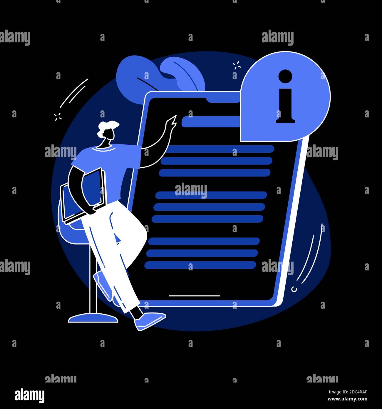 Guides abstract concept vector illustration Stock Vector Image & Art ...