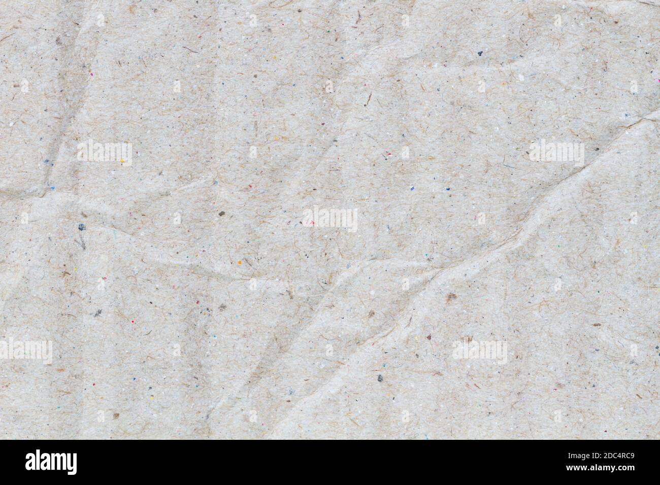 macro of crumpled grey cardboard paper as background with texture Stock ...