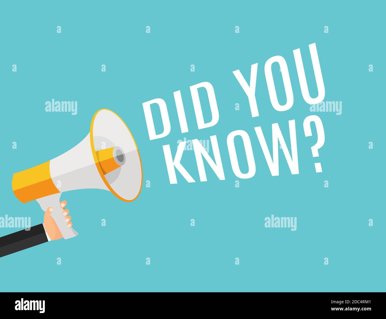 Interesting Fact Background. Did you know question. Illustration Stock ...