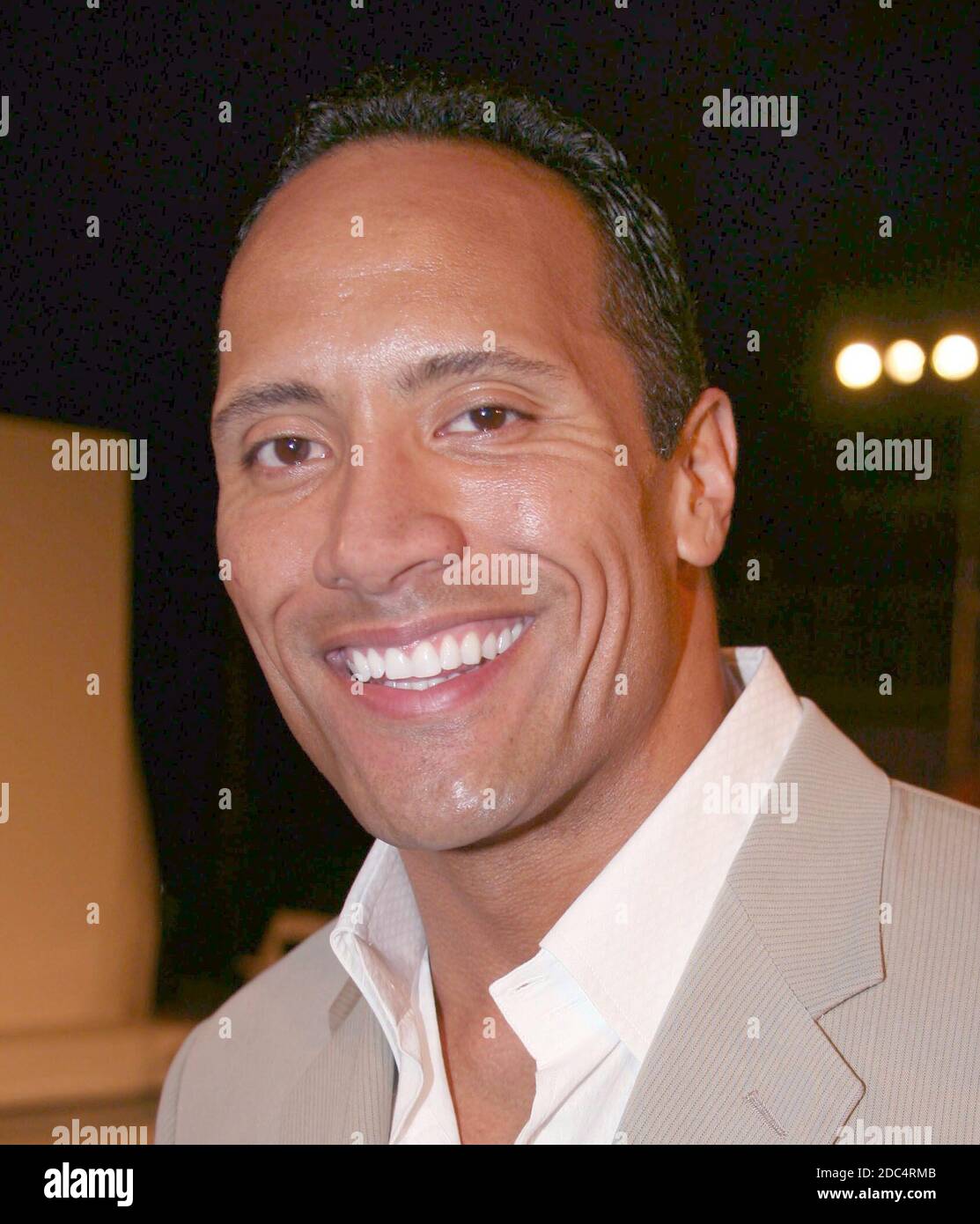 Miami Beach, FL 3-16-2006.Dwayne Johnson (The Rock) at the GenART Fresh ...