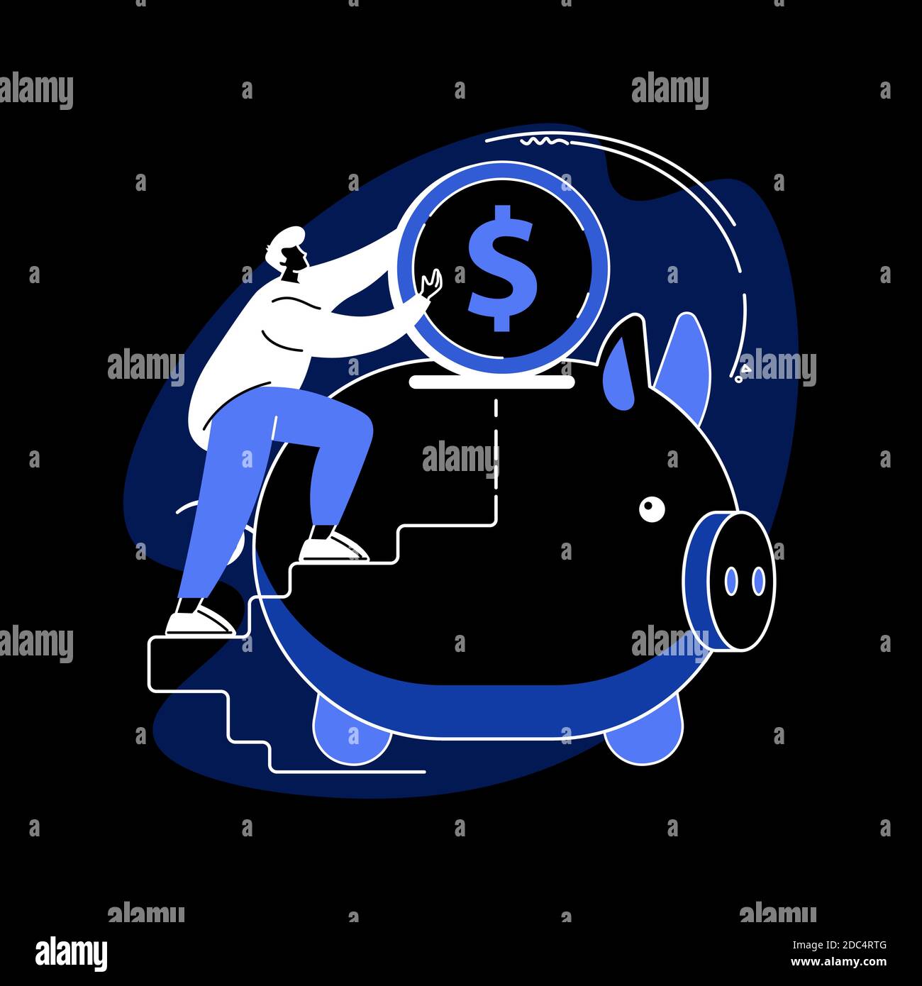Fundraising abstract concept vector illustration Stock Vector Image ...