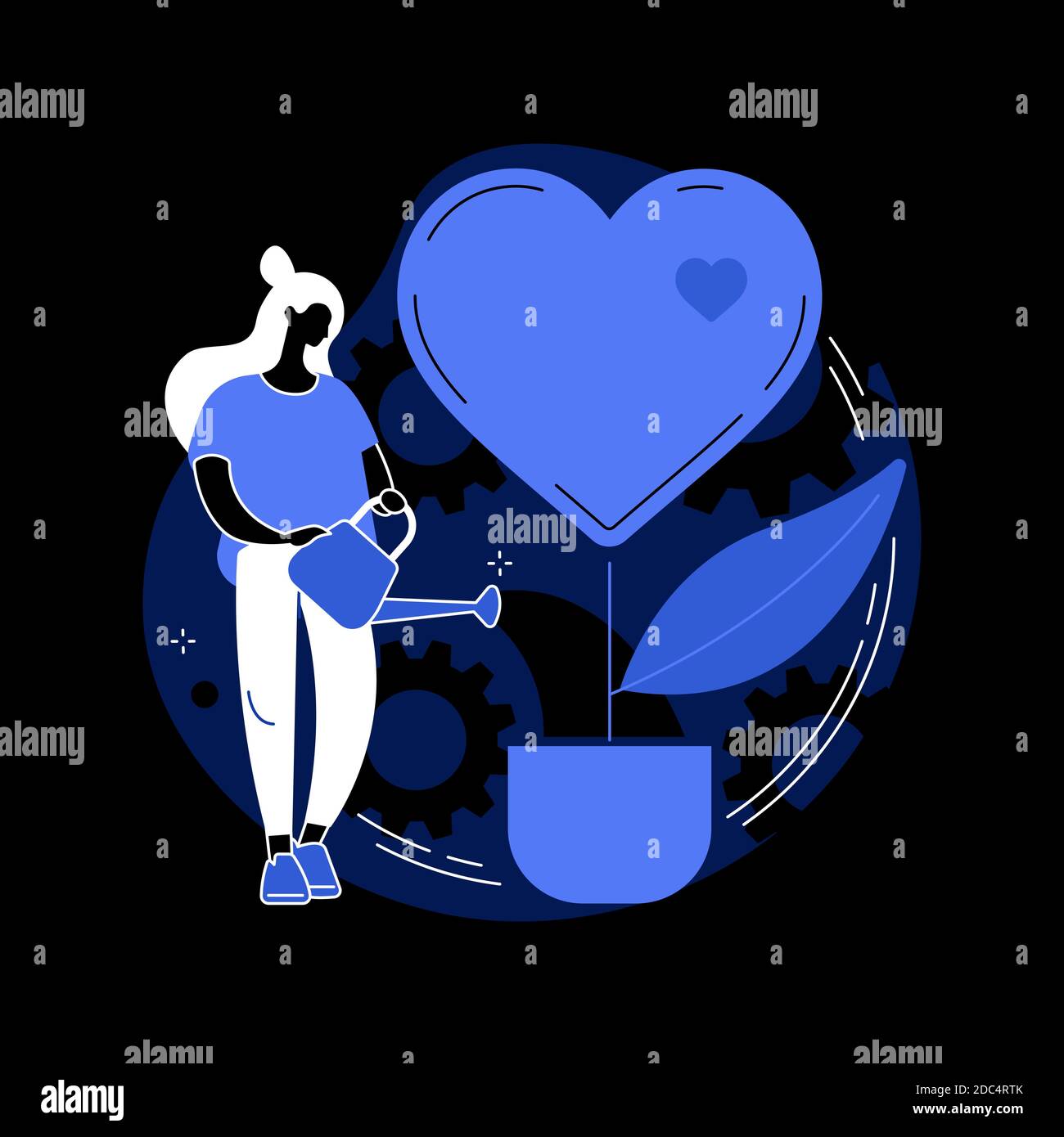 Donation abstract concept vector illustration Stock Vector Image & Art ...