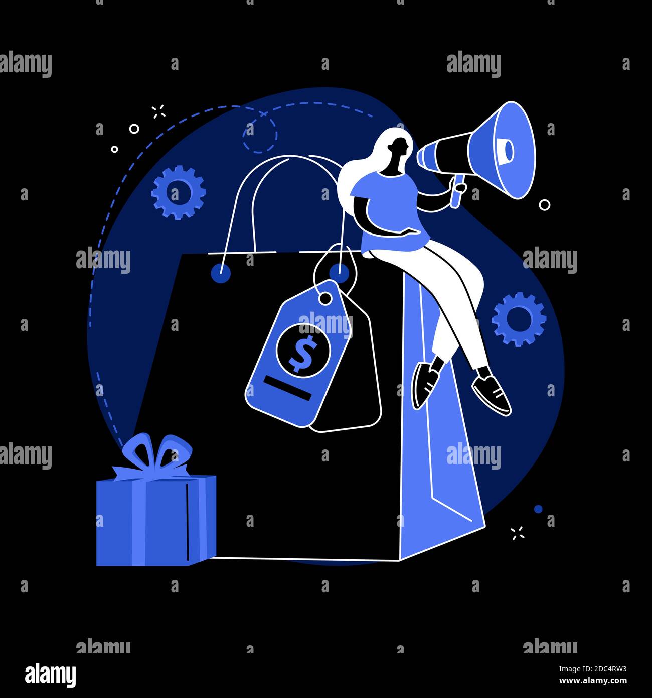 Sales promotion abstract concept vector illustration Stock Vector Image ...