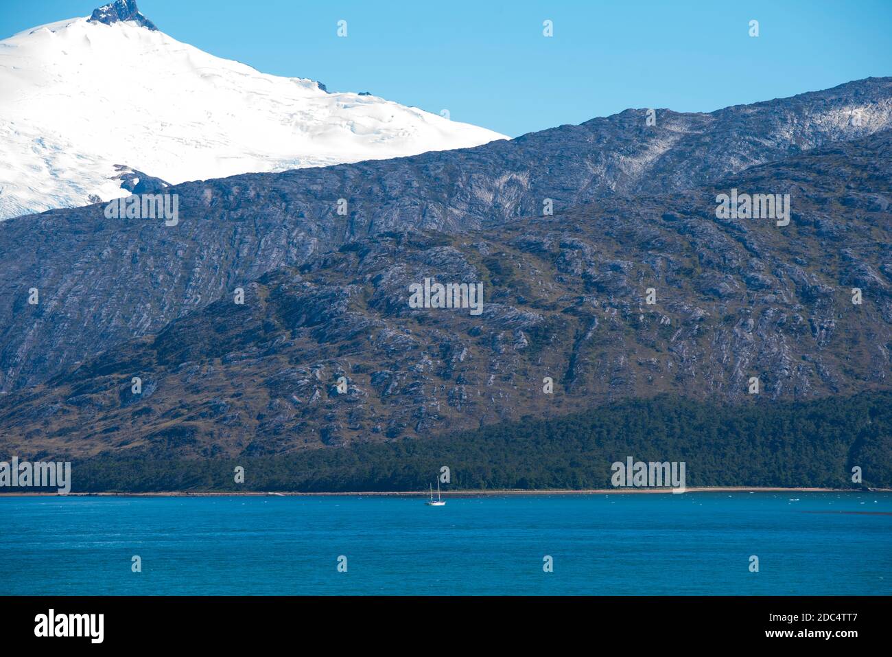 The southern coast of Chile presents a large number of fjords and fjord ...