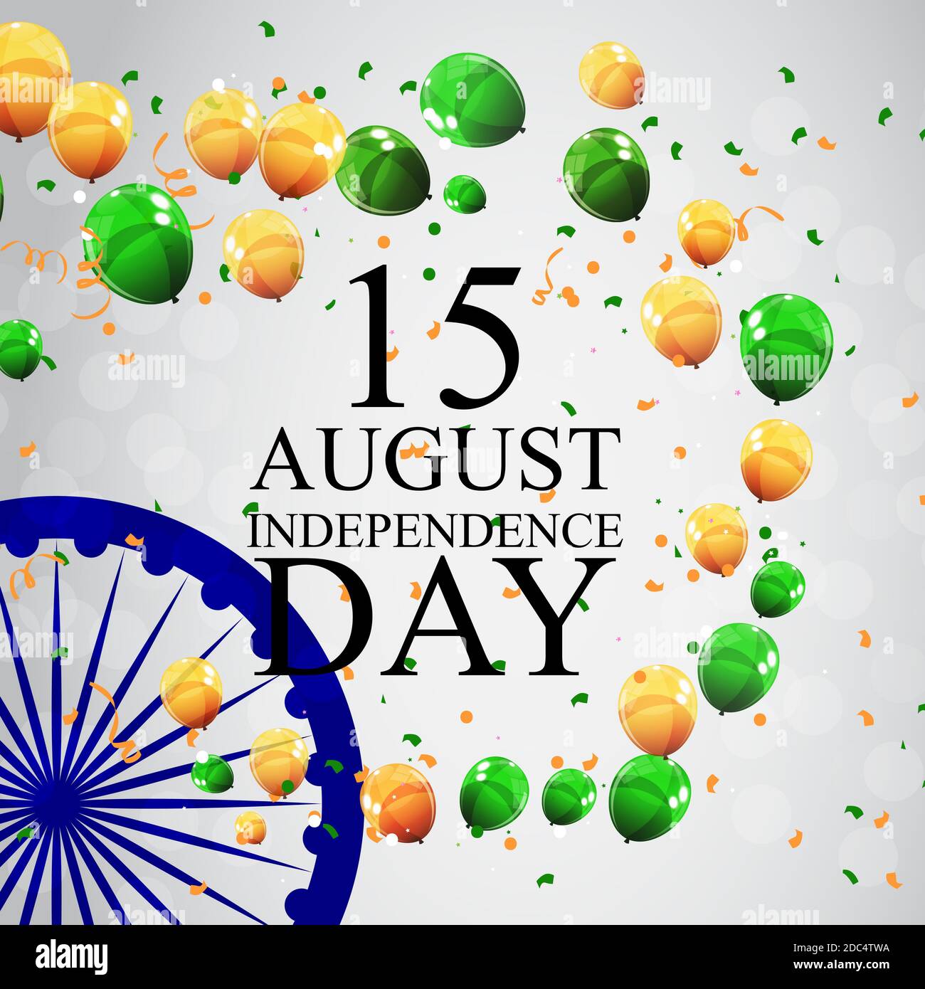 15th August India Independence Day celebration background. Illustration ...