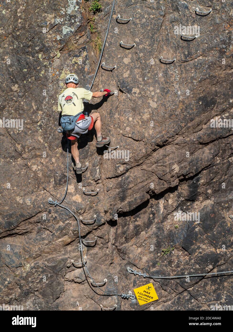 Ouray Via Ferrata, Ouray, Colorado Stock Photo - Alamy