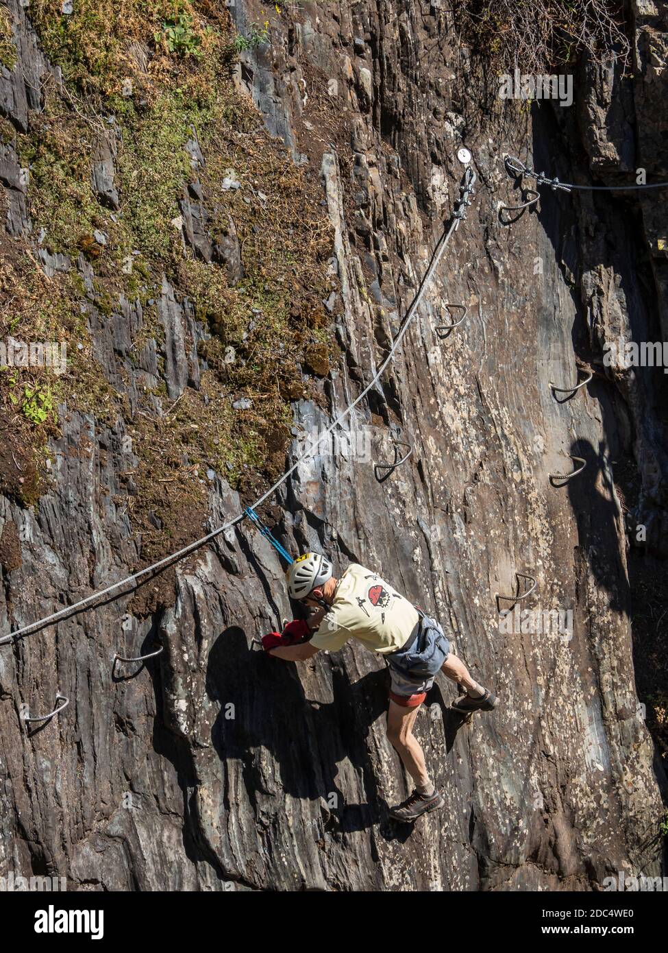 Ouray Via Ferrata, Ouray, Colorado Stock Photo - Alamy