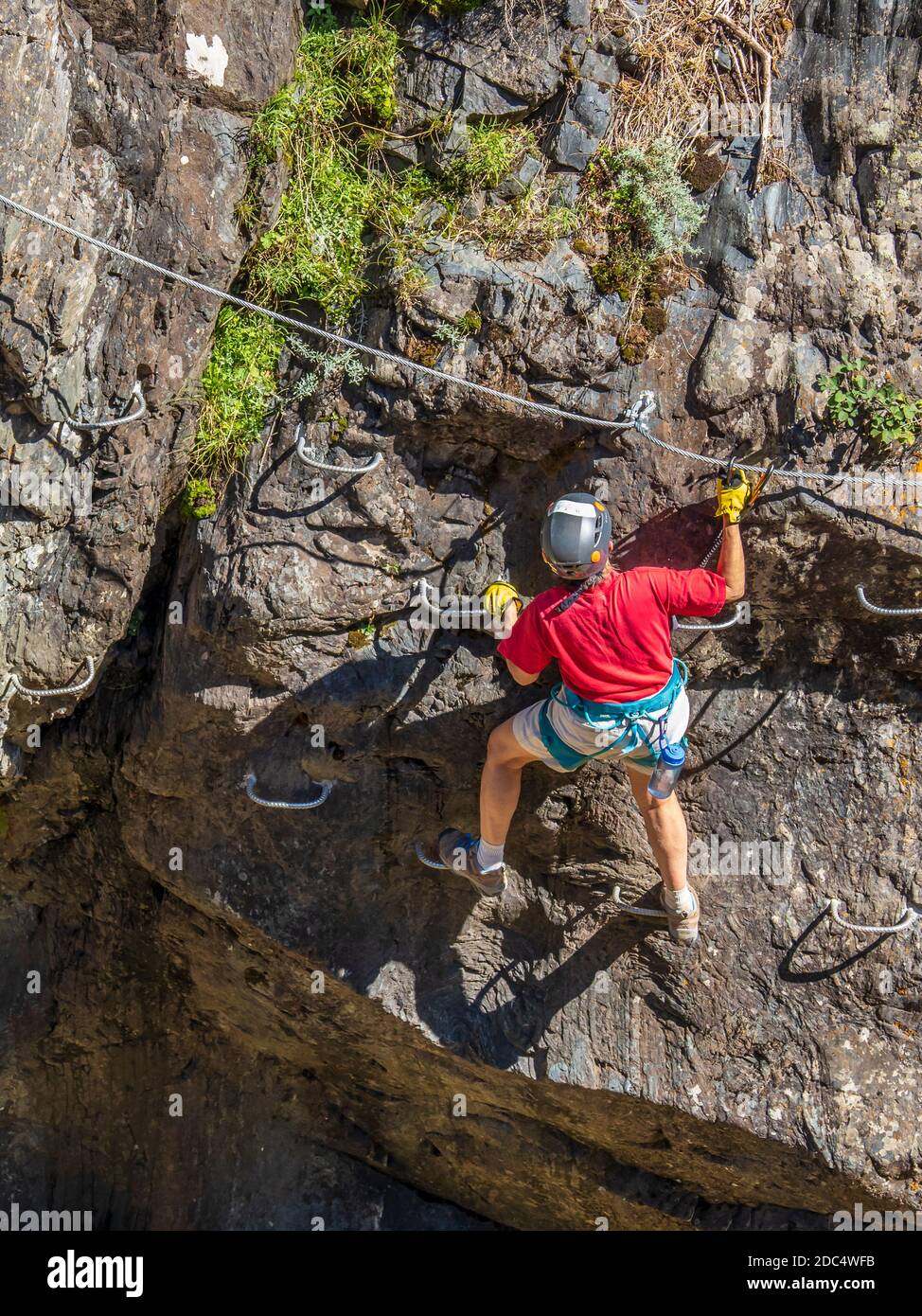 Ouray Via Ferrata, Ouray, Colorado Stock Photo - Alamy