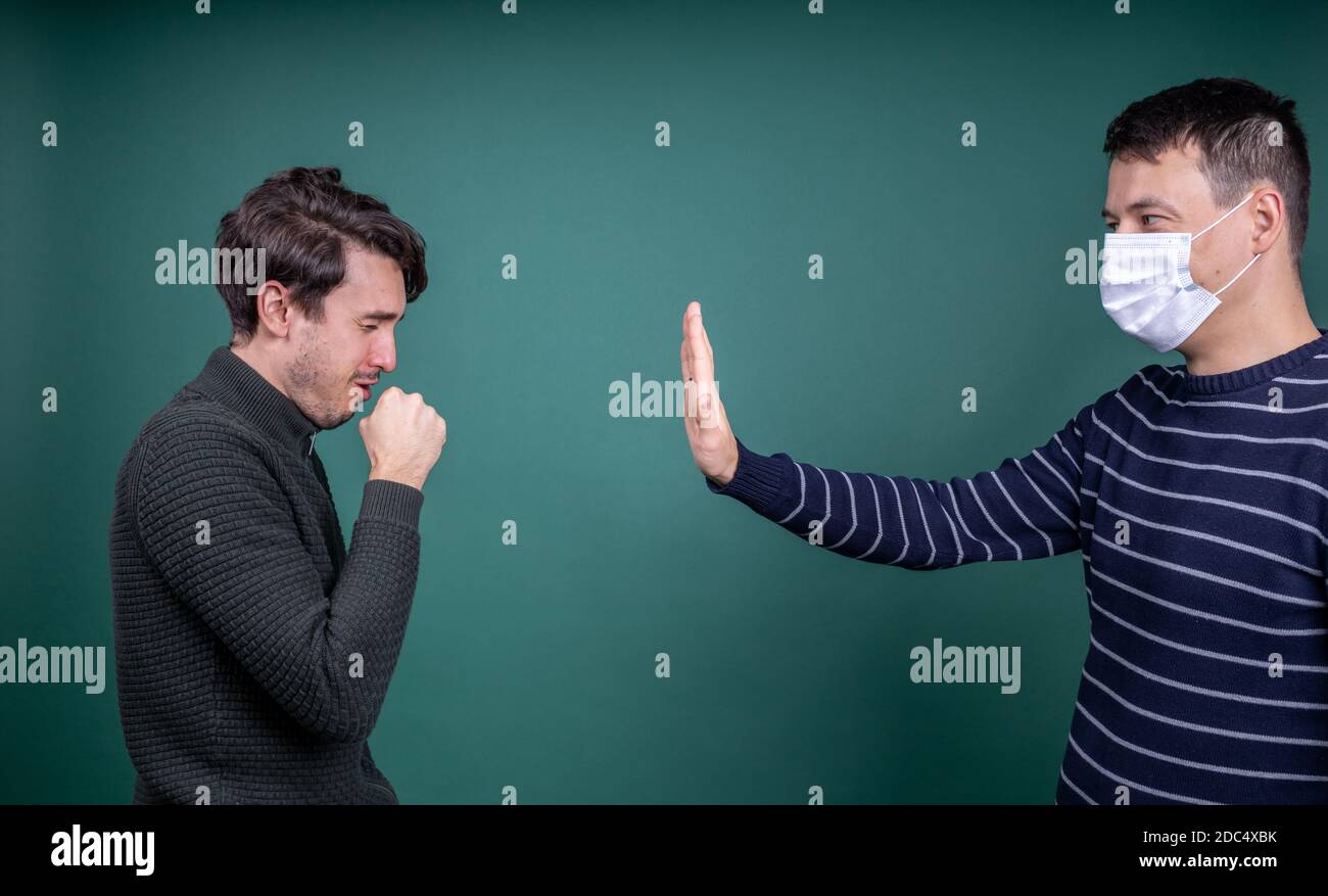 Man without mask hi-res stock photography and images - Alamy