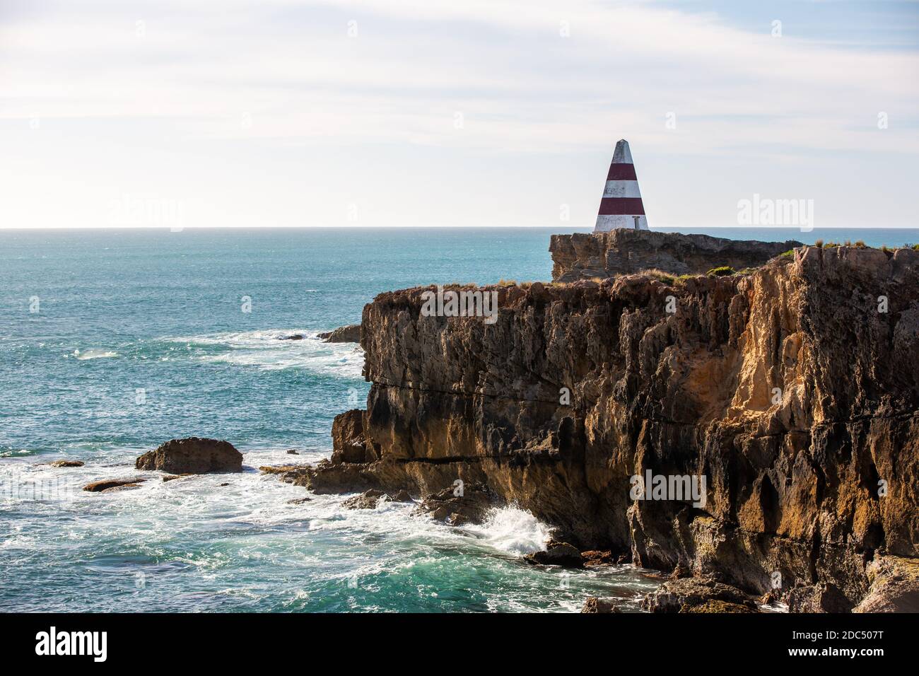 The iconic Obelisk built on now heavily eroding cliff faces located in ...