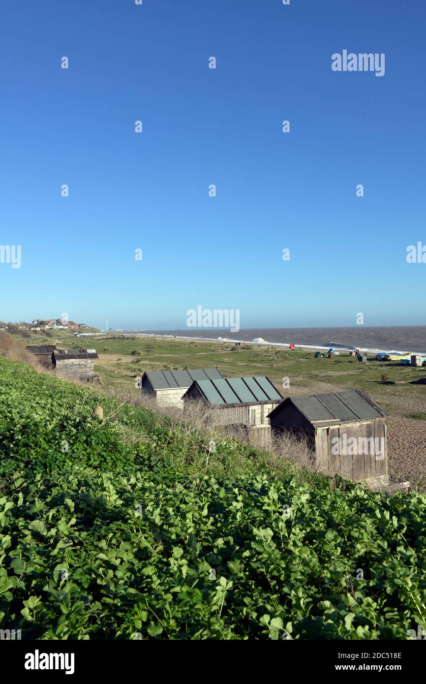 pakefield beach near lowestoft suffolk england Stock Photo - Alamy