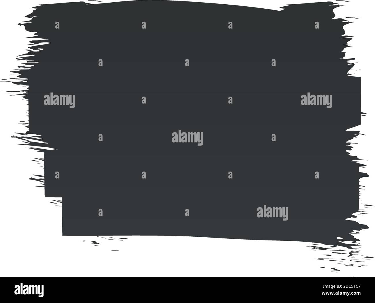 scribble stain black paint brushes vector illustration Stock Vector ...