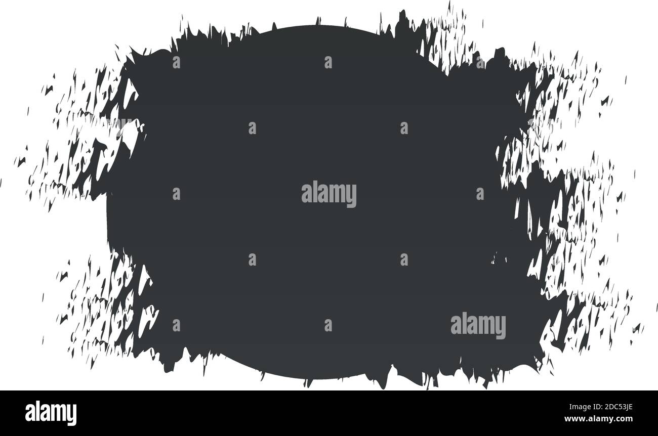 scribble stain paintbrush texture design vector illustration Stock ...