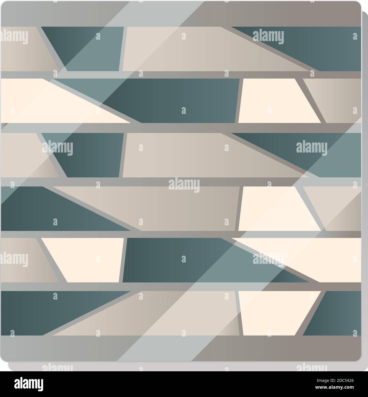 abstract mosaic pattern paving design vector illustration Stock Vector ...