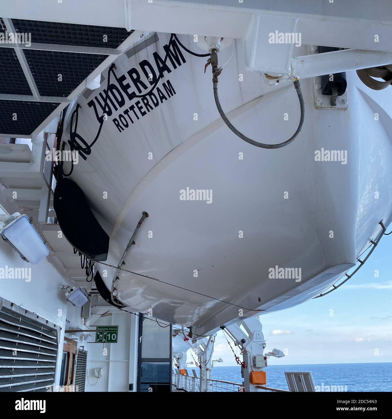 Lifeboat on cruise ship holland hi-res stock photography and images - Alamy