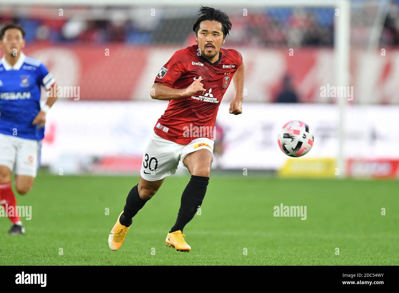 Urawa Reds' Shinzo Koroki during the 2020 J.LEAGUE Division 1 soccer ...