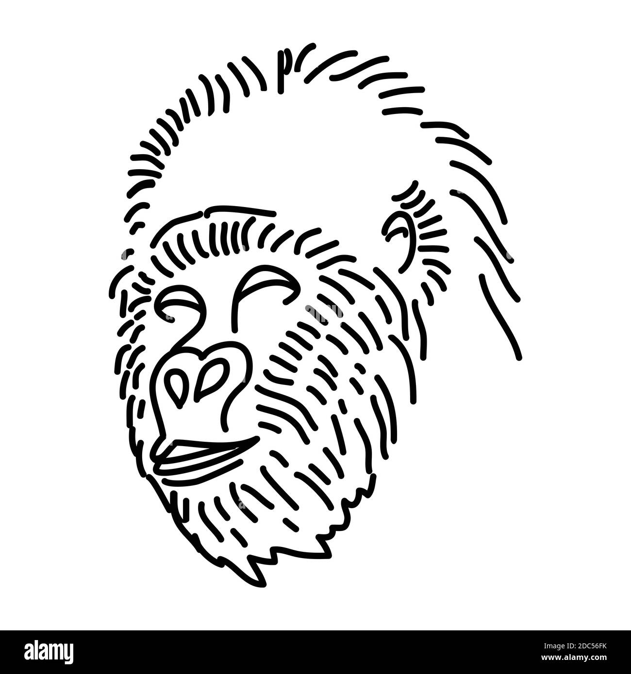 Gorillas rwanda Stock Vector Images - Alamy