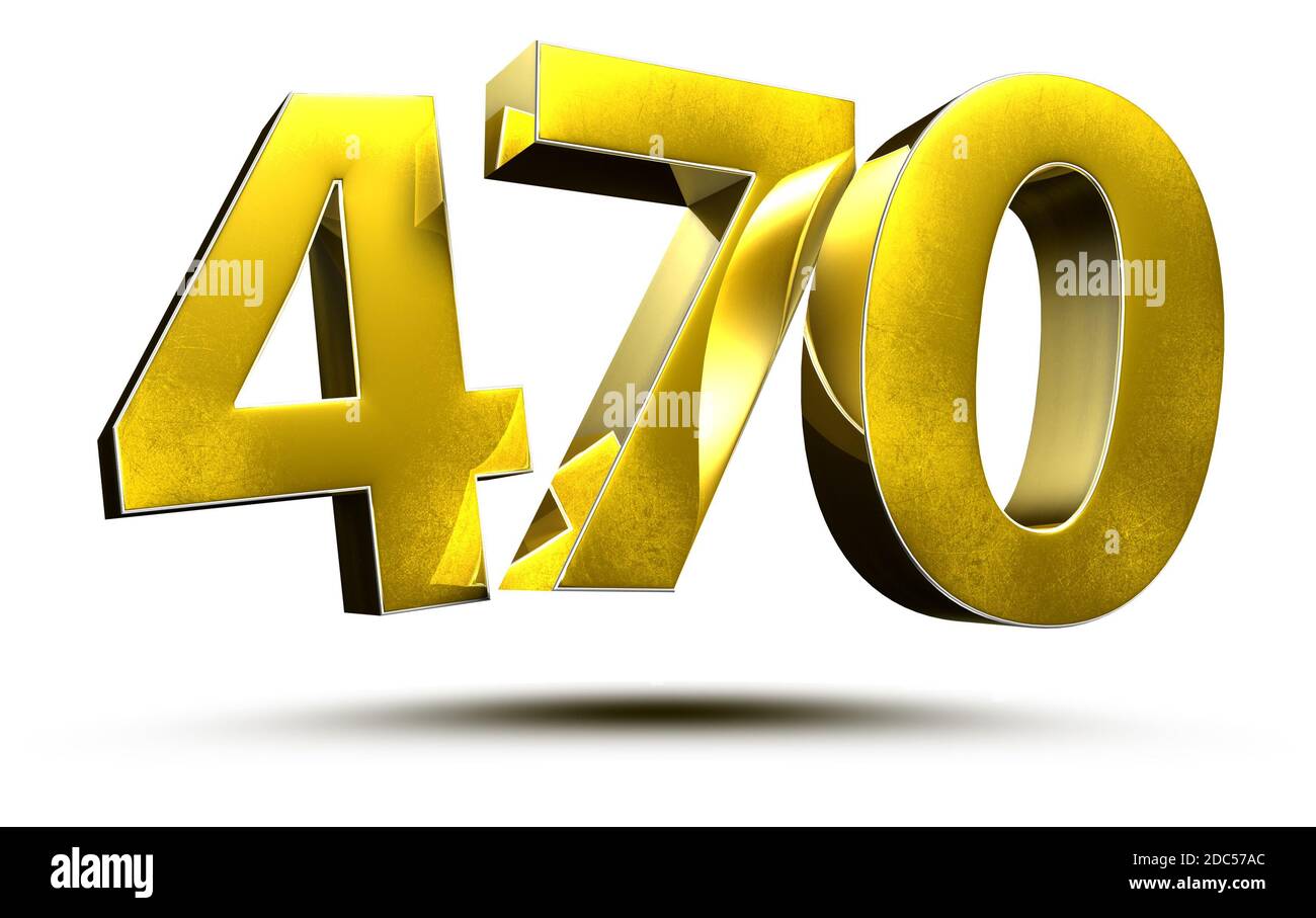 3d number 470 hi-res stock photography and images - Alamy