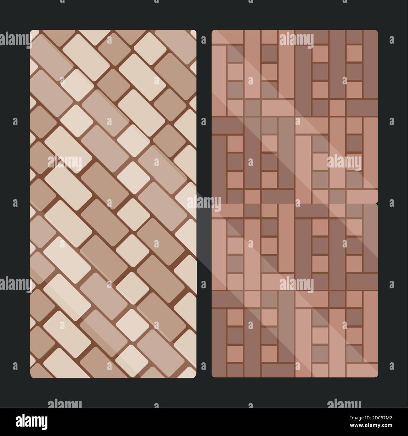 paving tiles texture rectangular background vector illustration Stock ...