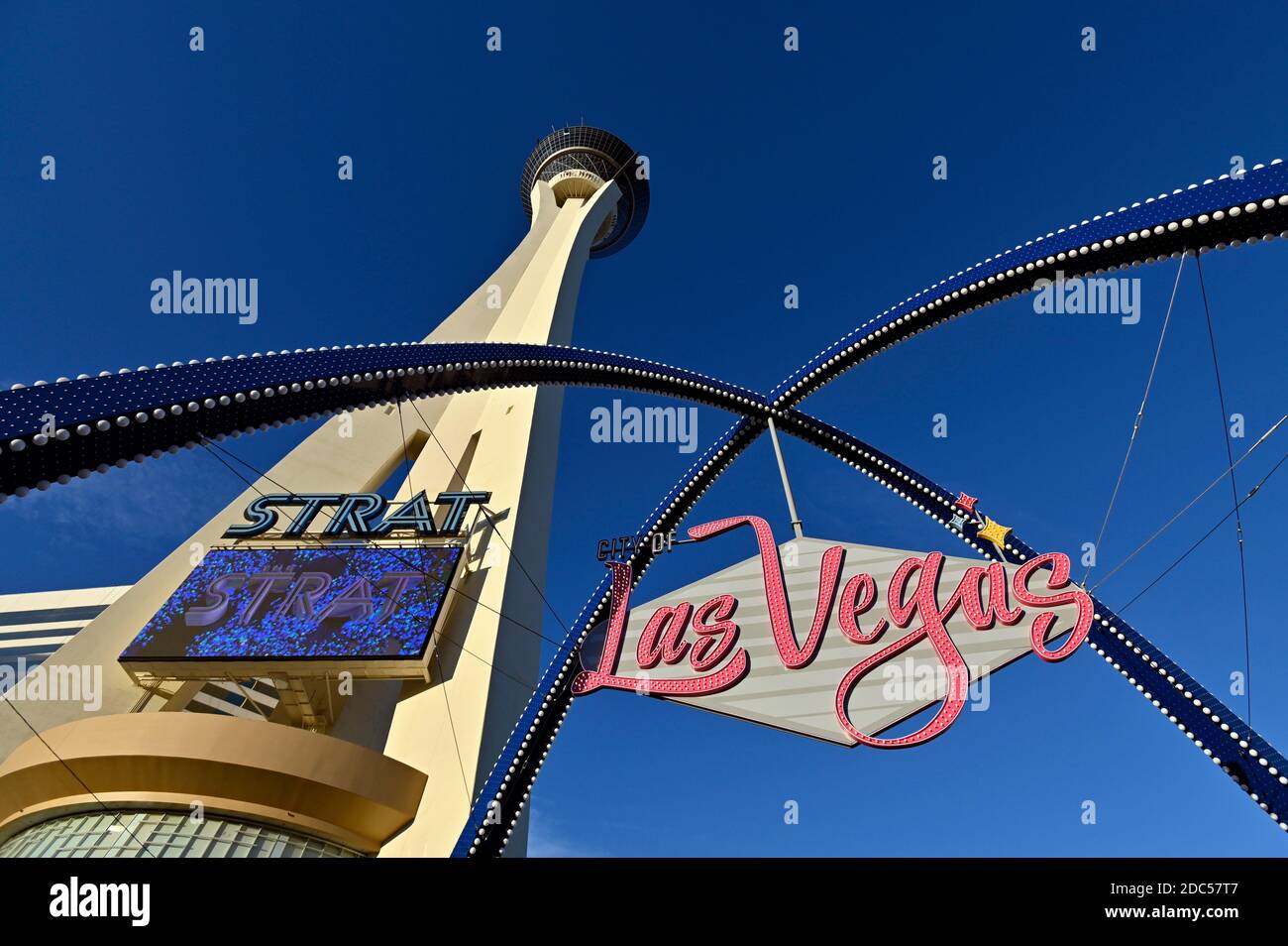 Las Vegas, Nevada, USA. 18th Nov, 2020. The Las Vegas Gateway Arches ...