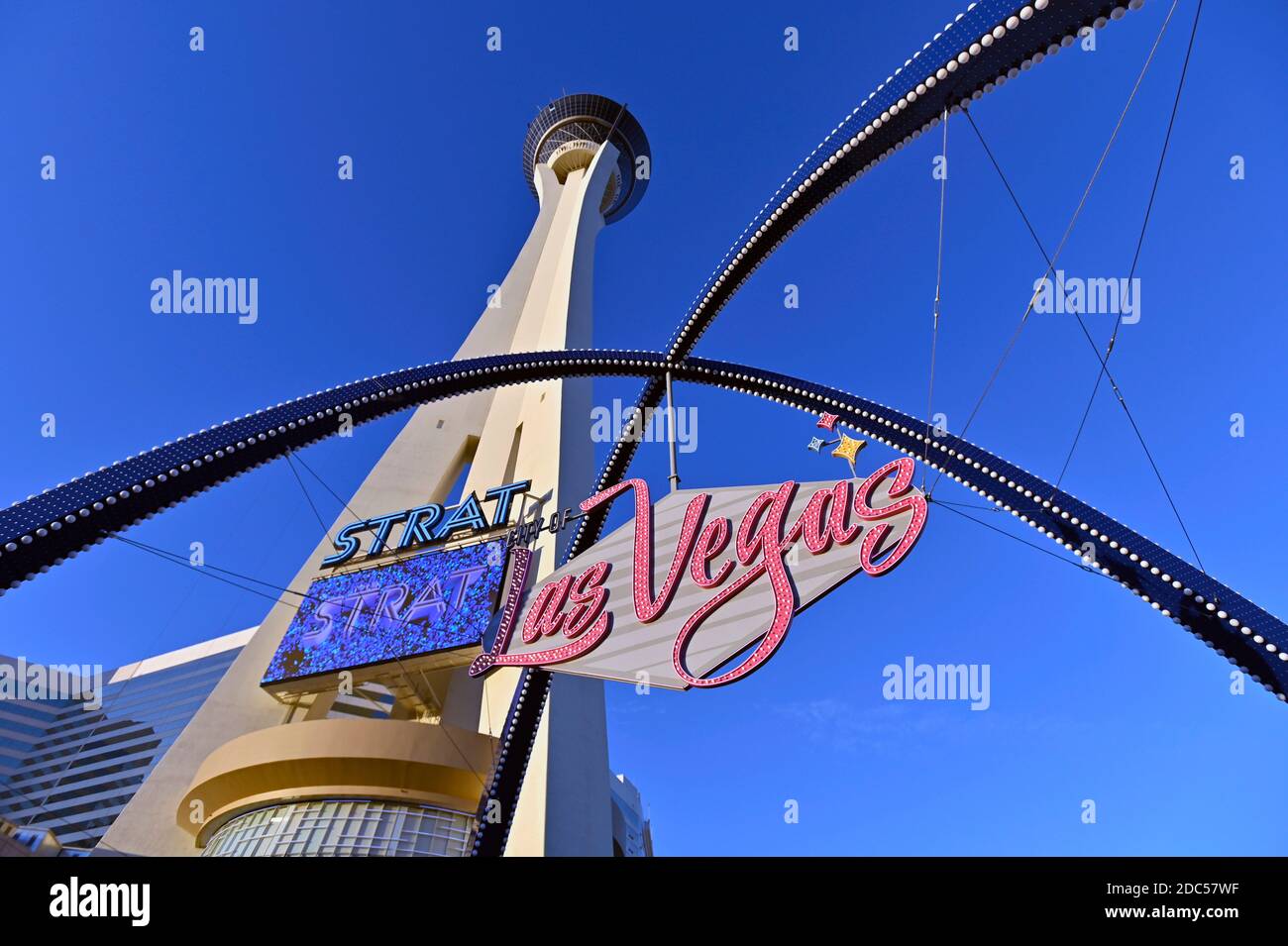 Las Vegas, Nevada, USA. 18th Nov, 2020. The Las Vegas Gateway Arches ...