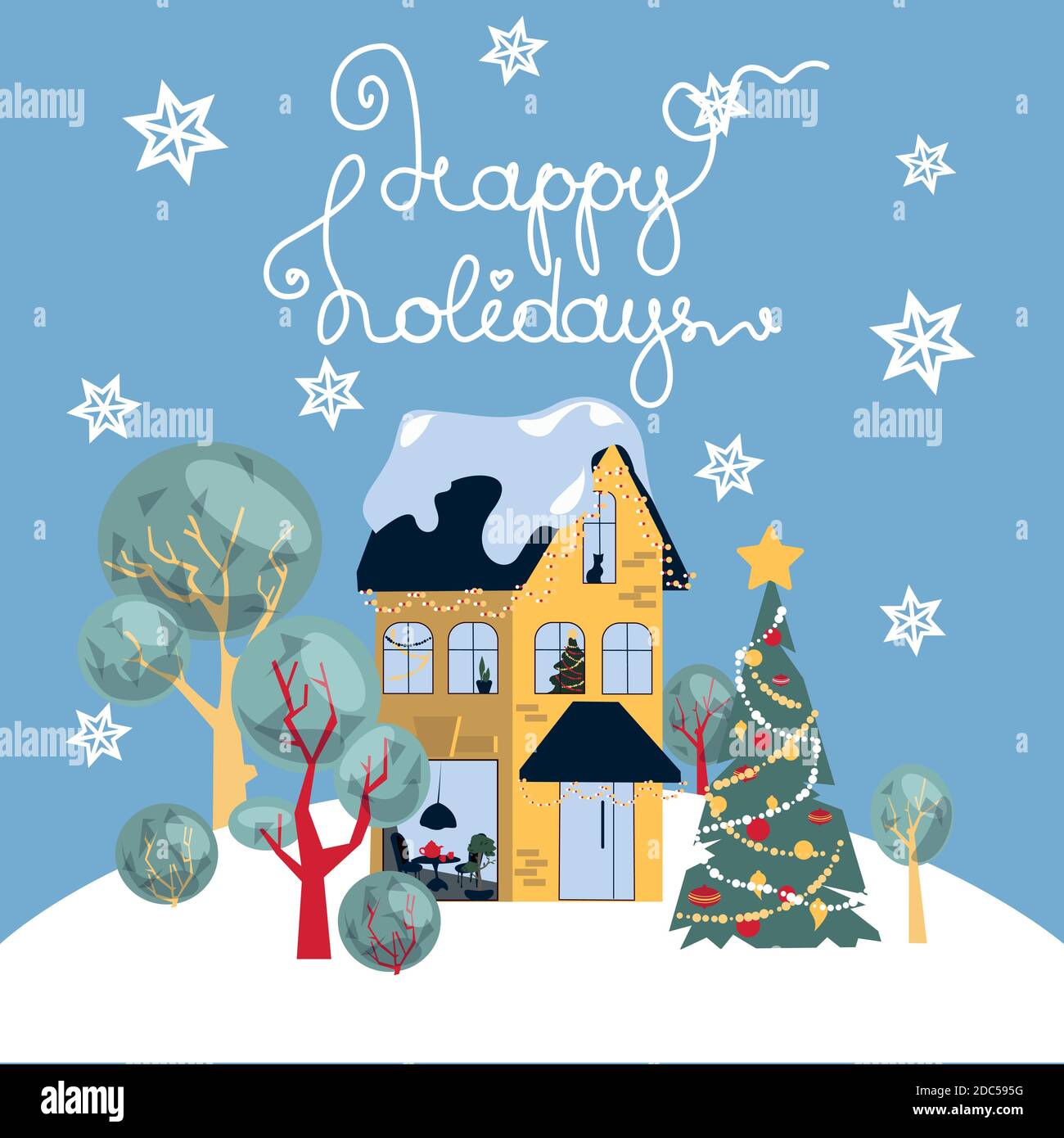 Happy Holidays House