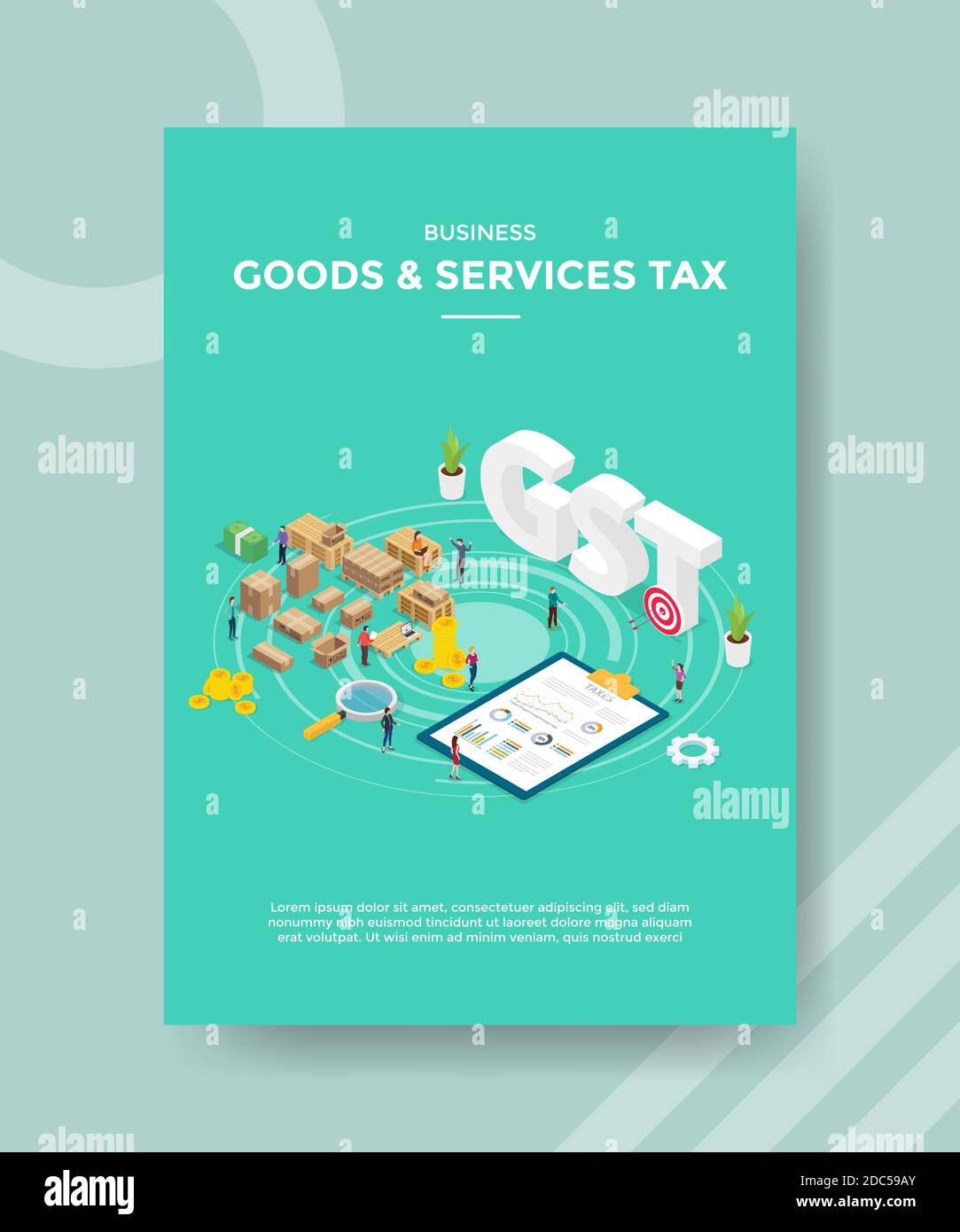 Gst and tax Stock Vector Images - Alamy