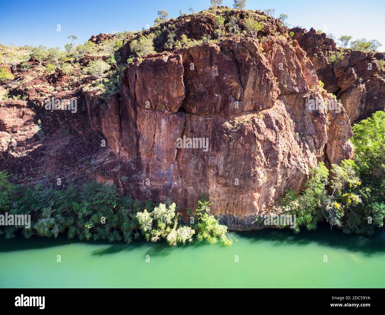 Lawn Hill Gorge from Duwadarri Lookout, Boodjamulla National Park Stock ...