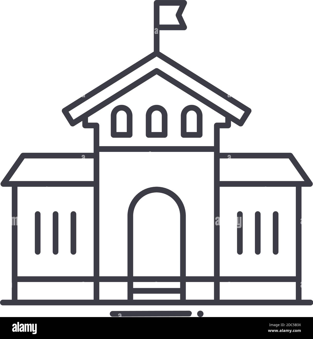 School House Outline