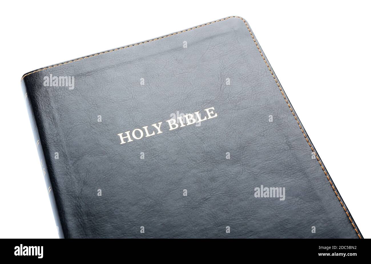 Holy Bible on white background Stock Photo - Alamy