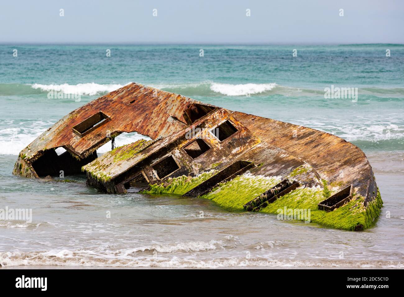 The well known ship wreck of the pisces star located in the waters of ...
