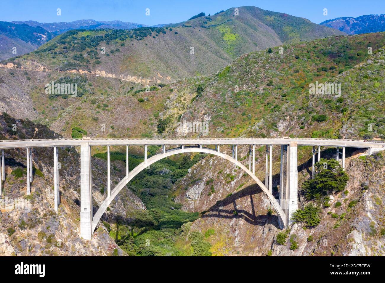 Aerial bixby bridge hi-res stock photography and images - Alamy