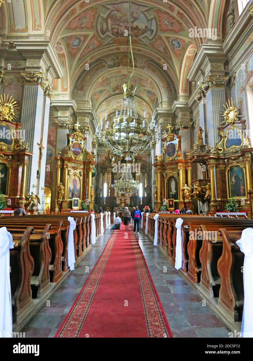 Warsaw poland inside st anne hi-res stock photography and images - Alamy