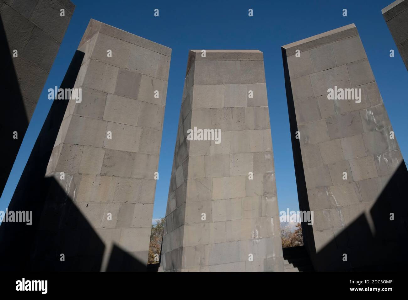The Armenian Genocide memorial complex dedicated to the victims of the ...