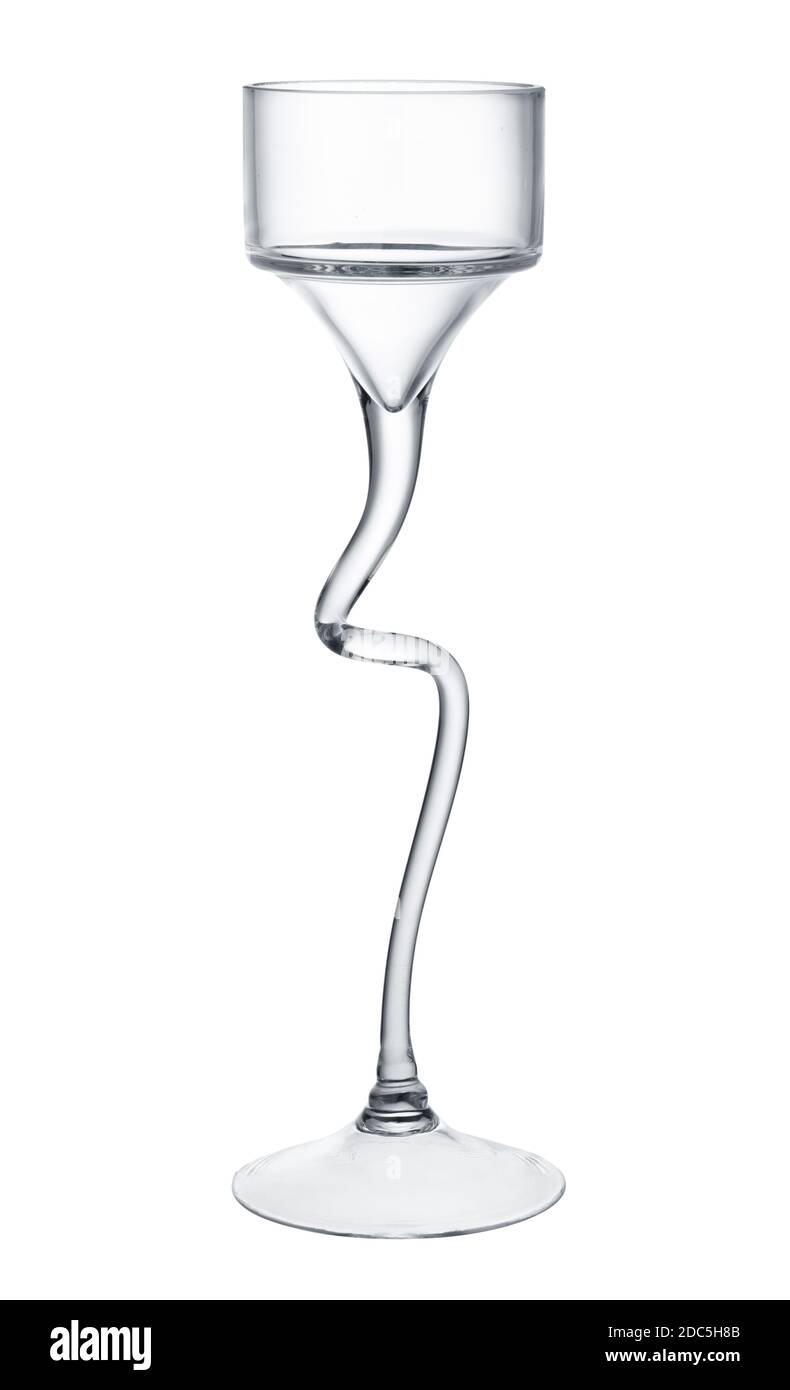 Empty glass storage container isolated on white background Stock Photo ...